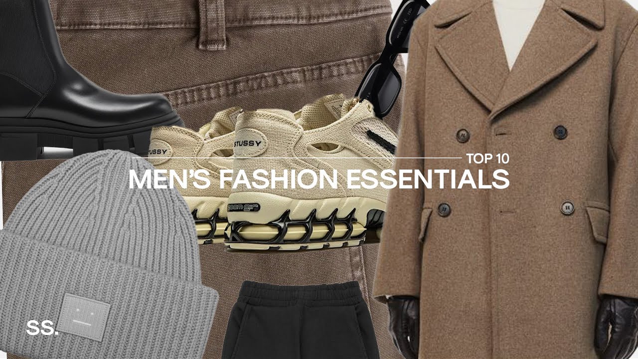TOP 10 Men’s Fashion Essentials / Minimal, Classic, & Easy to Style ...