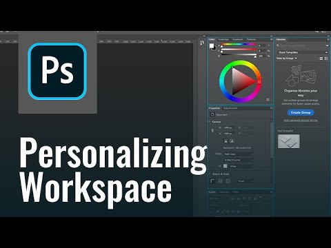 Personalizing your Workspace in Photoshop - YouTube
