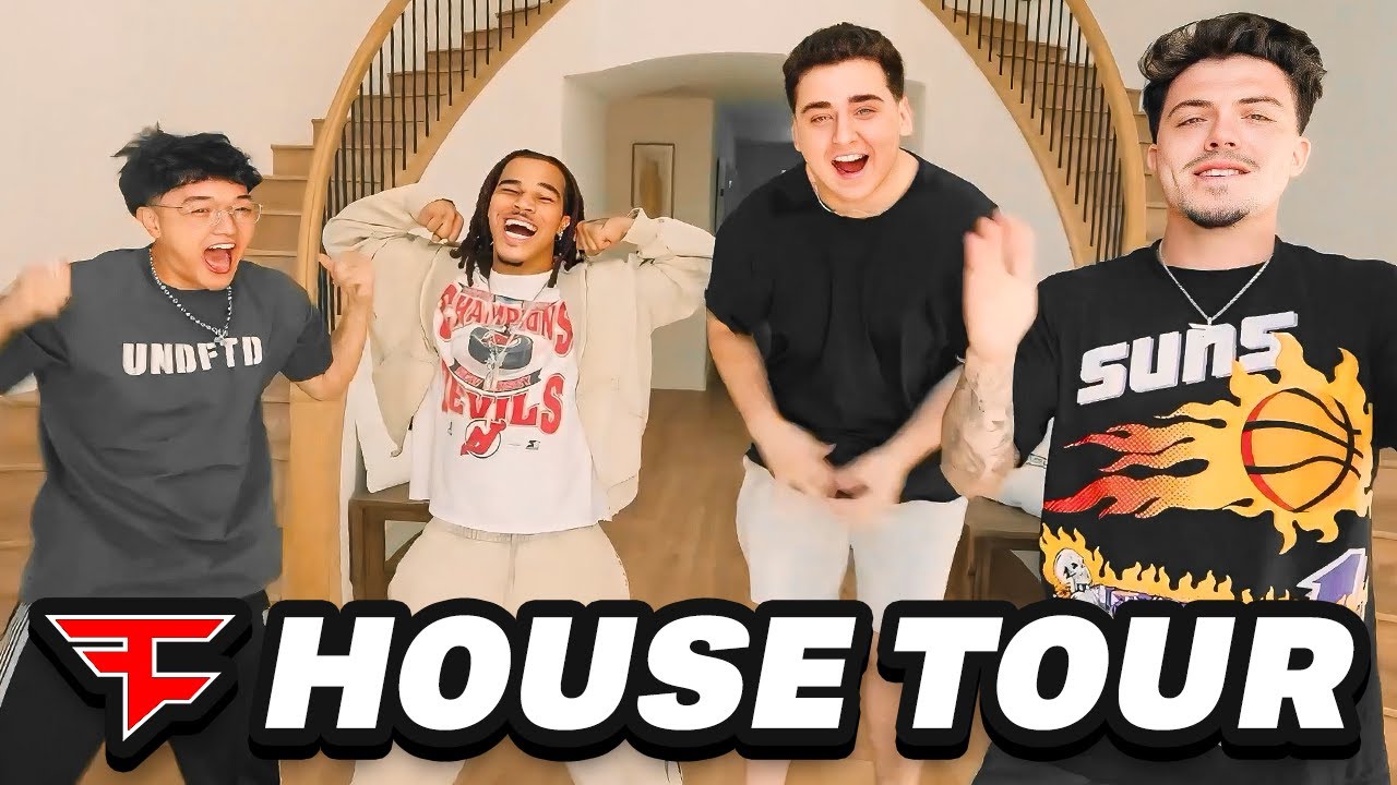 FAZE CLAN $20,000,000 HOUSE TOUR! - YouTube