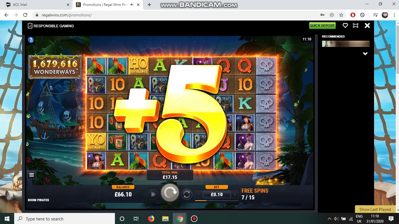 boom pirates ,20 spins at 1,600,000 ways but felt robbed :( - YouTube