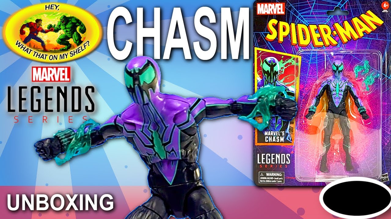 UNBOXING - Marvel Legends - CHASM - Hasbro - Spider-Man Wave - Action ...