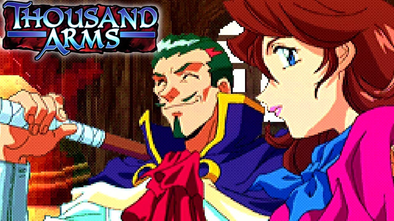 Dating Sim Plus JRPG?! | FIN PLAYS: Thousand Arms (PS1) - Part 1 - YouTube