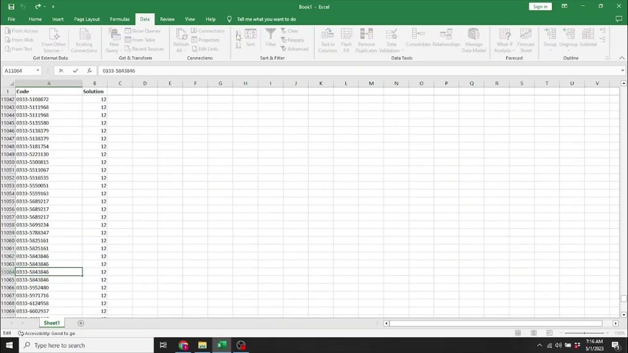 Excel Trick Using Condition Formula How to Add 0 in Specified Cells ...