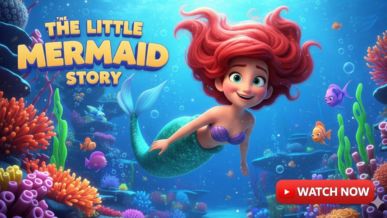 Ariel The Little Mermaid Original Story Cartoon | Princess Ariel's ...