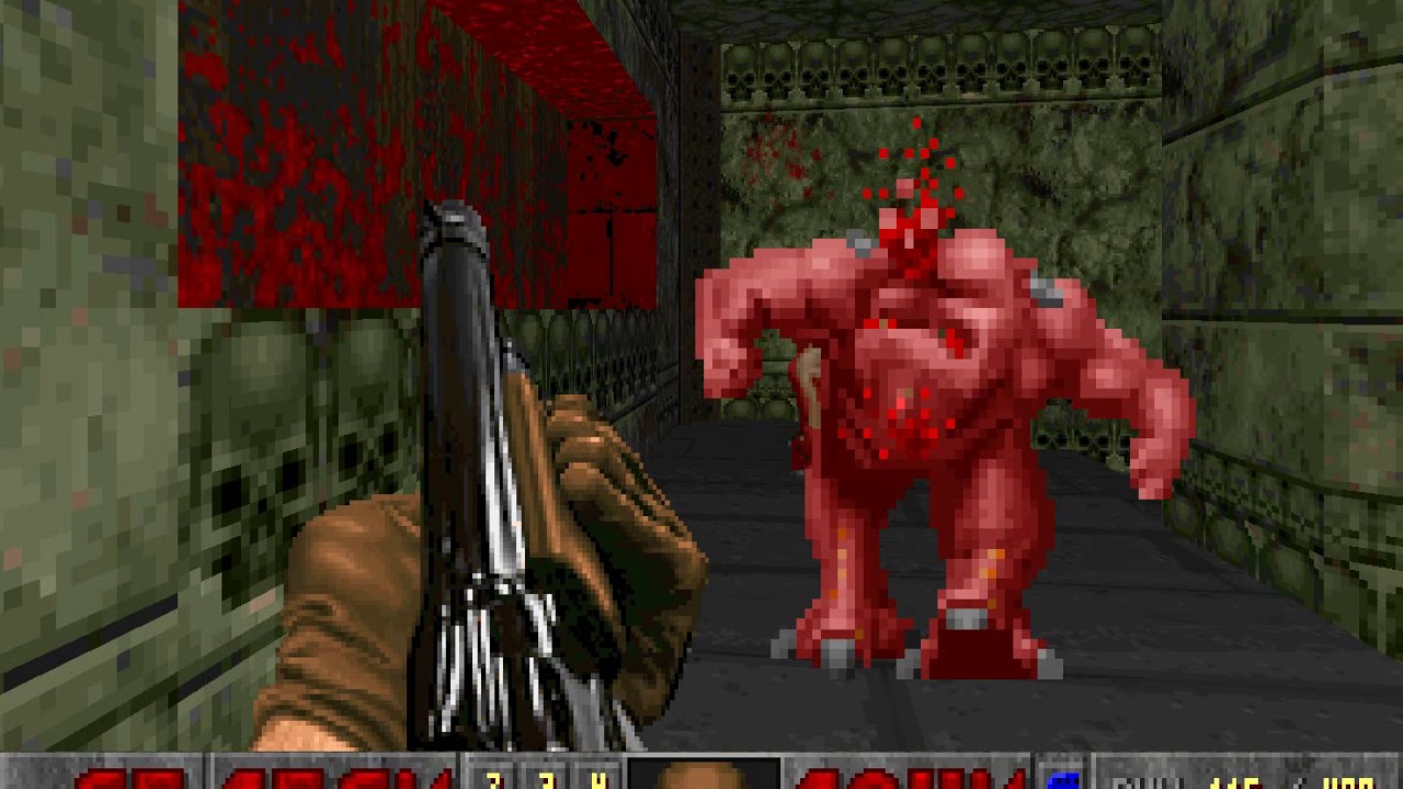 The Ultimate Doom [PC] - E2M3 (All Secrets) - YouTube