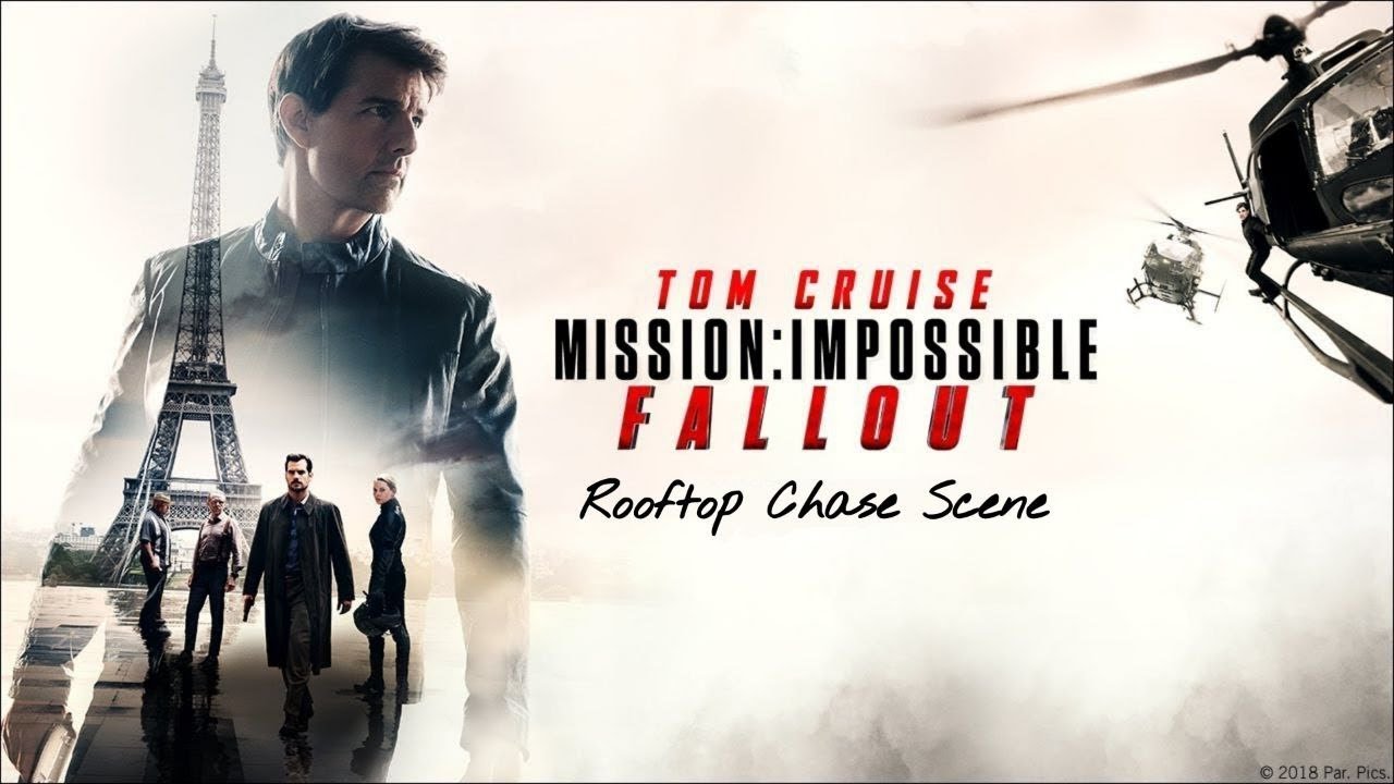 MISSION IMPOSSIBLE: FALLOUT - Rooftop Chase Scene(HD) - Tom Cruise ...