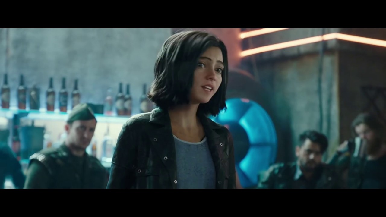 Alita vs Hunter-Warriors Bar Fight Scene - Alita Battle Angel (2019 ...