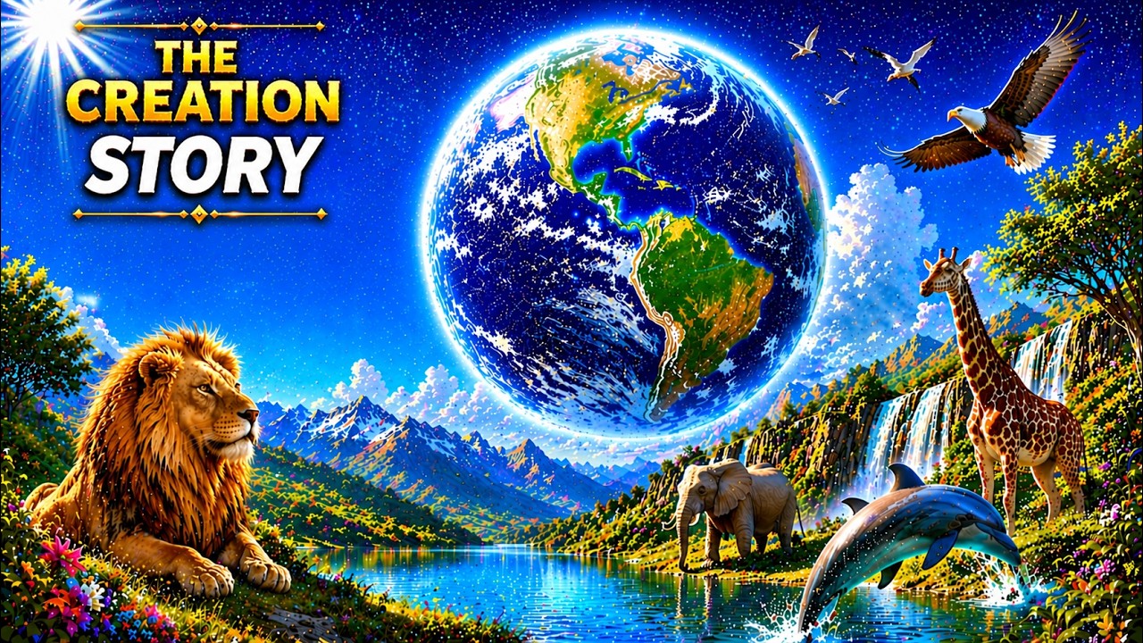 THE CREATION STORY | KIDS BIBLE STORIES | IN THE BEGINNING | THE WONDER ...