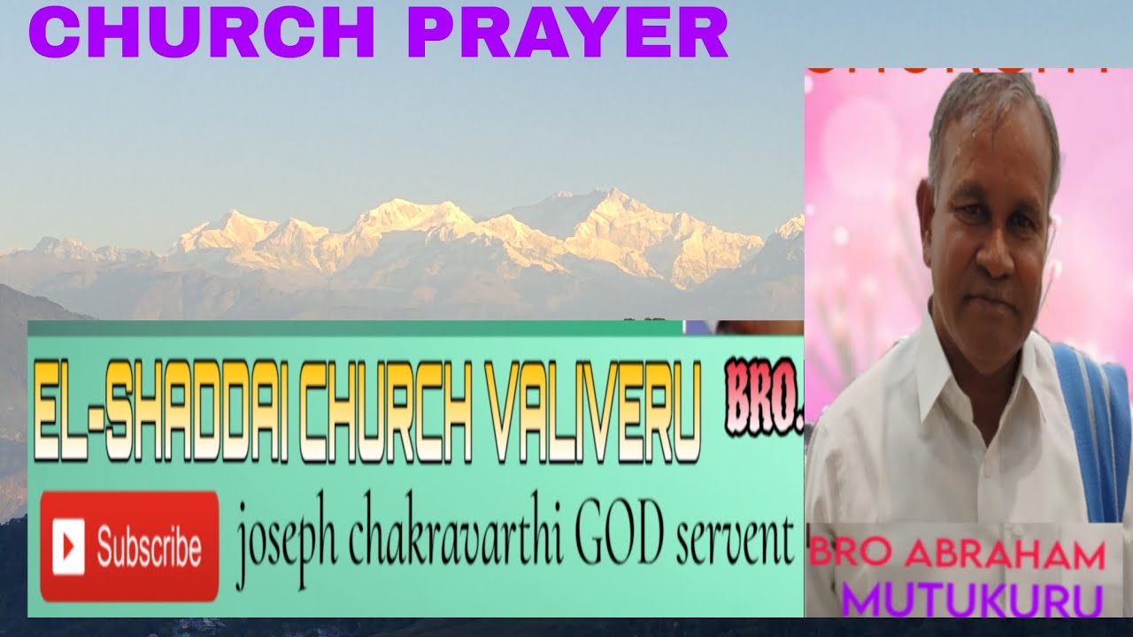Joseph Chakravarthi God Servant is live! - YouTube