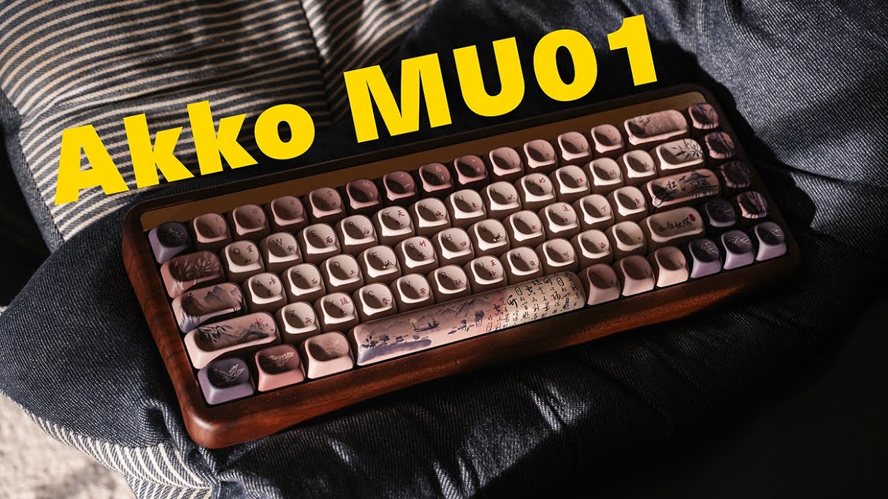 Akko MU01 - Piano Pro, Rosewood - YouTube