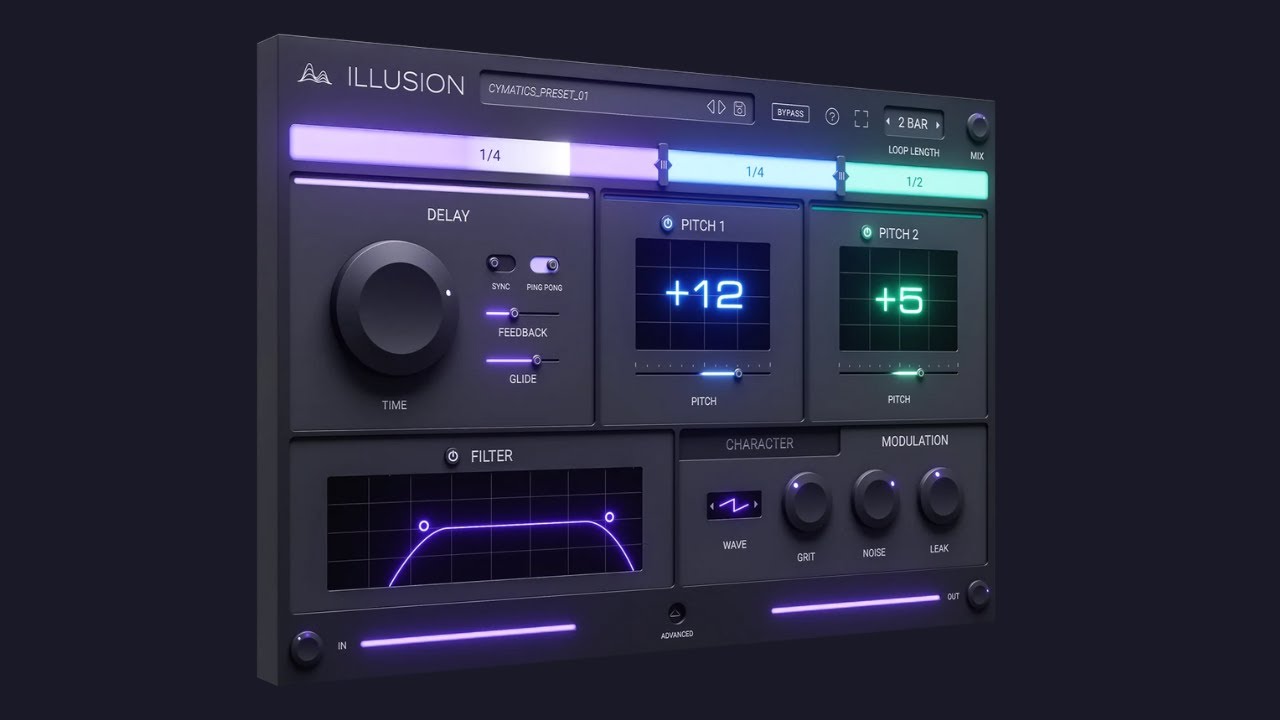 ILLUSION: Creative Delay Plugin | Free Download | Free Delay Plugin ...