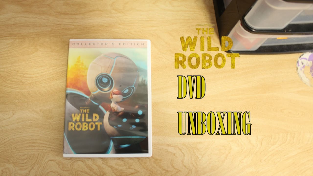 The Wild Robot DVD Unboxing - YouTube