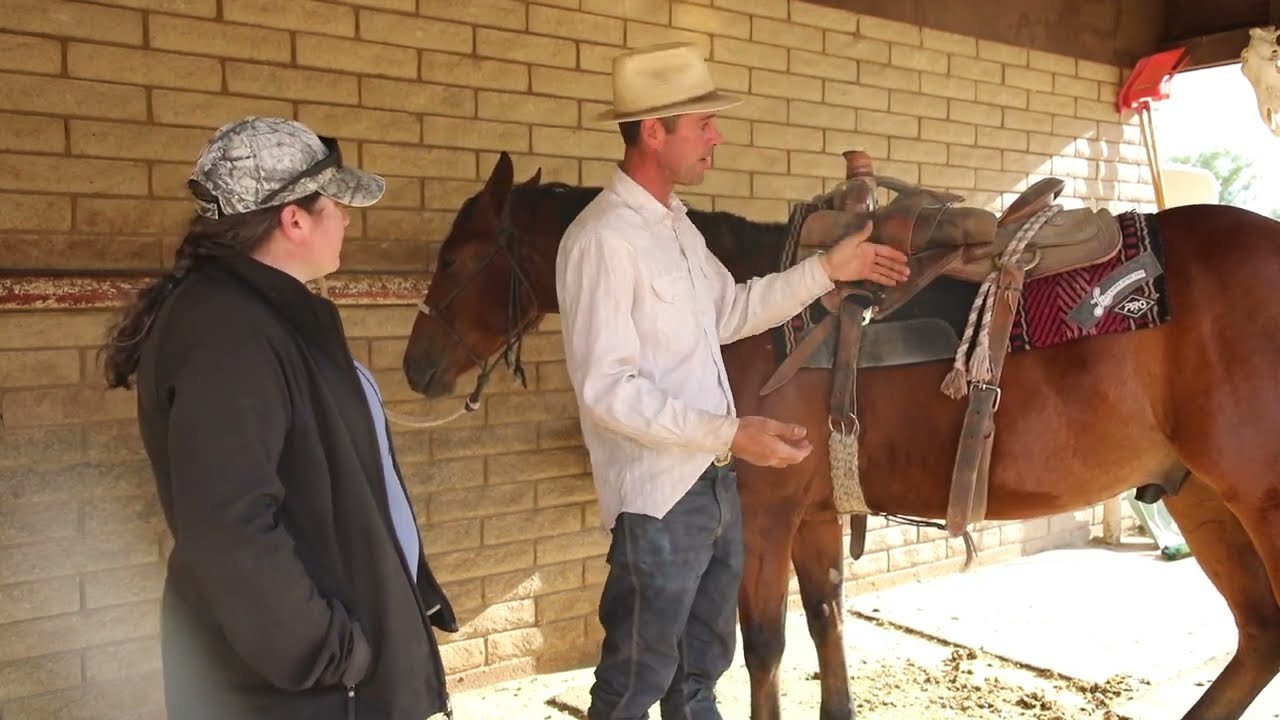 Tip: Saddle fitting, Riggins and Back Cinches with Jax Butler - YouTube