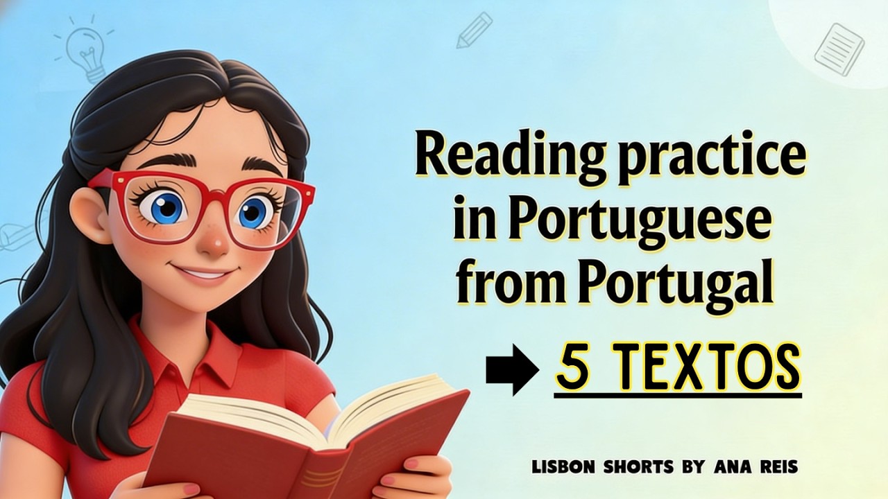 Improve Your Reading in European Portuguese 🇵🇹 | Practice with 5 Real ...