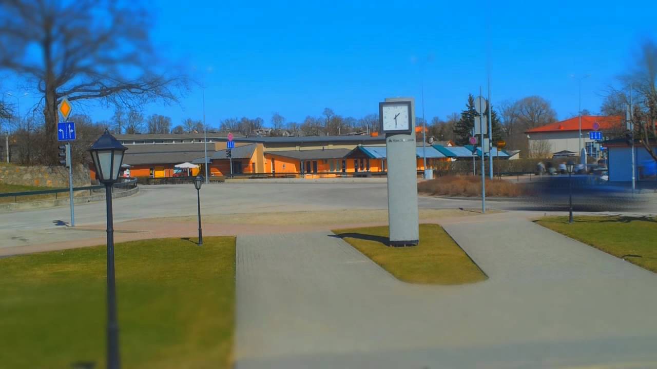 Latvia Saldus, time lapse HD - YouTube