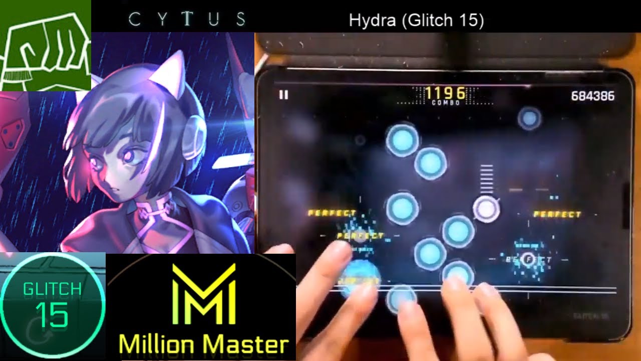 【Cytus2】Hydra (Glitch 15) MM TP99.87【究極の局所発狂】 #Cytus2 #Cytusii #Glitch ...