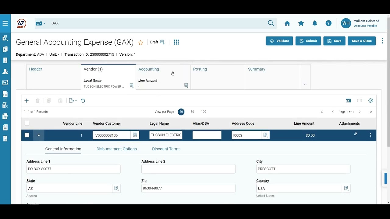 Create a Split Accounting Distribution - YouTube