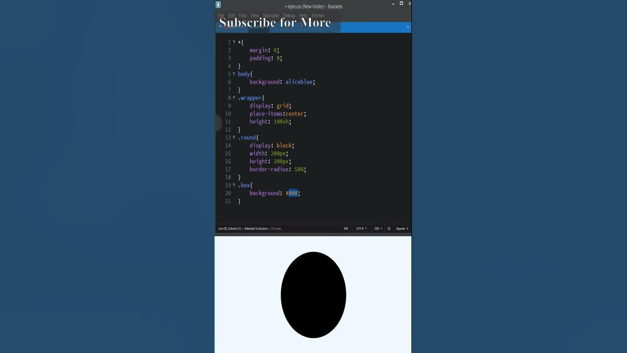 Realistic 3d Css Gradient Ball Pure Css Tricks Youtube