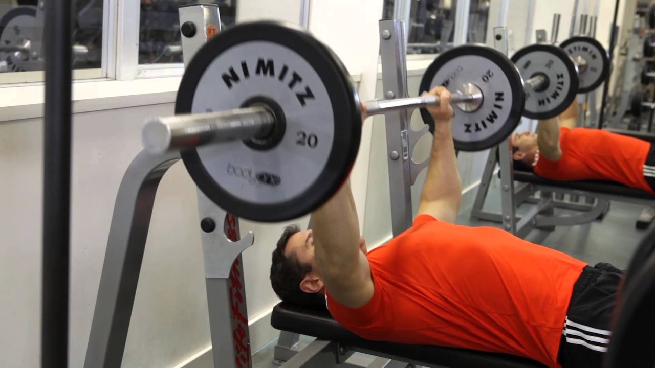 Barbell Bench Press - Chest Exercise - YouTube