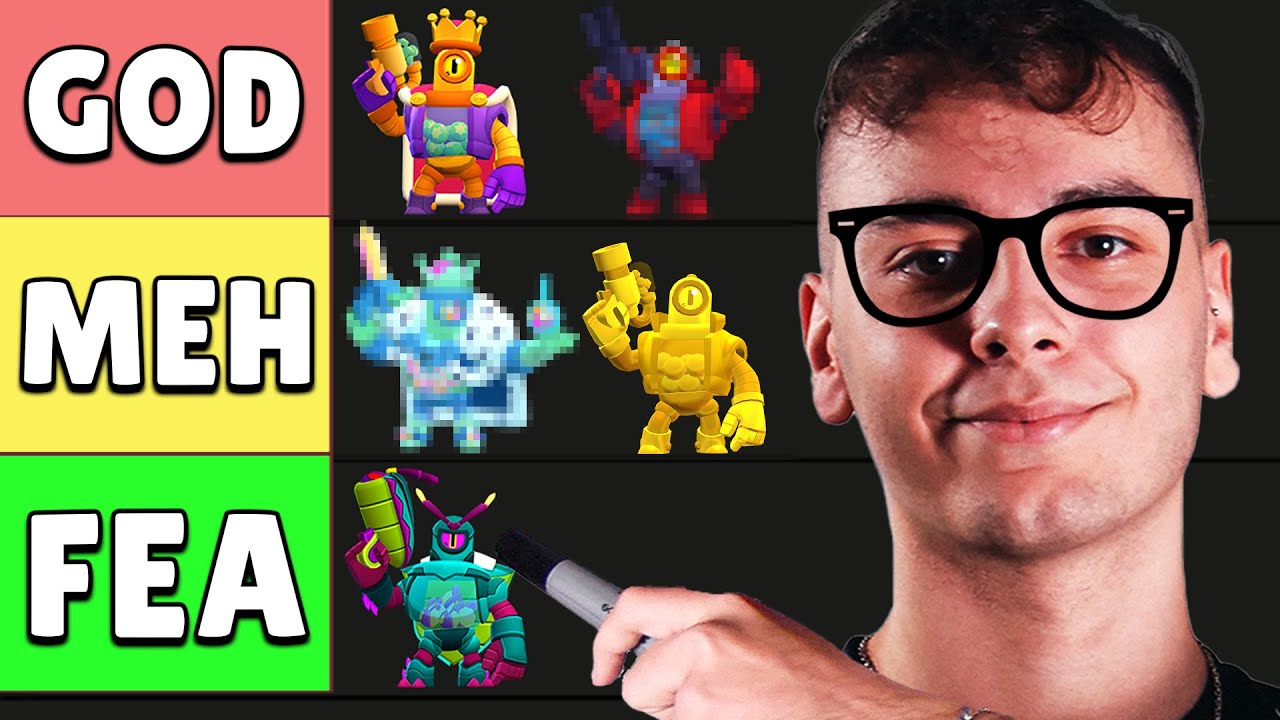 TIERLIST DEFINITIVA de TODAS las SKINS DE RICO Y las PRUEBO CON RANDOMS ...