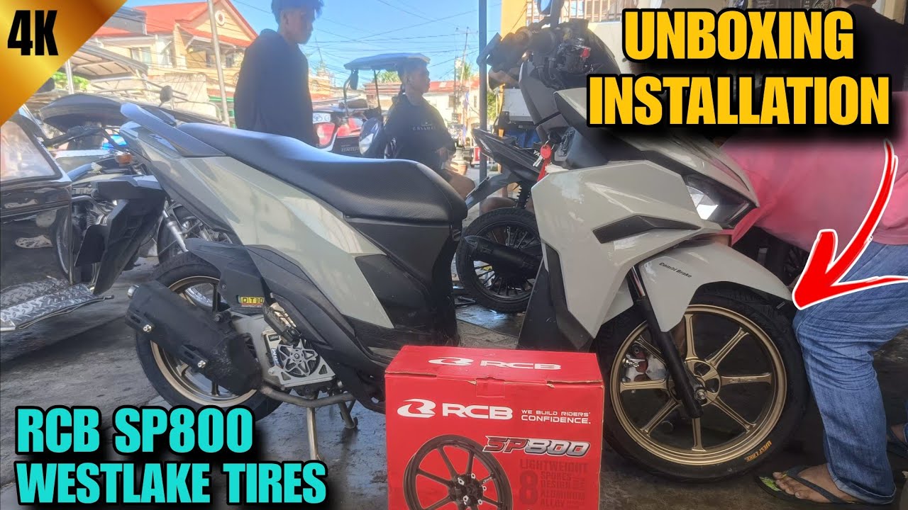 UNBOXING & INSTALLING RCB SP800 MAGS TO HONDA CLICK 125i V3 Using ...