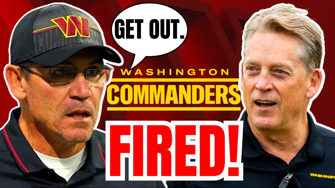 JACK DEL RIO FIRED by RON RIVERA! HE'S NEXT as Commanders MELTDOWN ...