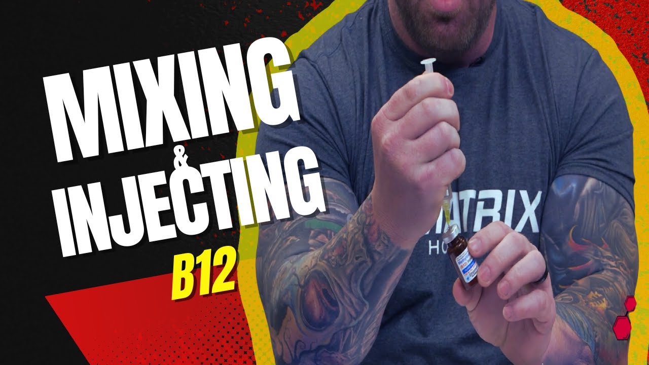 How to Reconstitute and Inject B12 with Matrix Hormones - YouTube