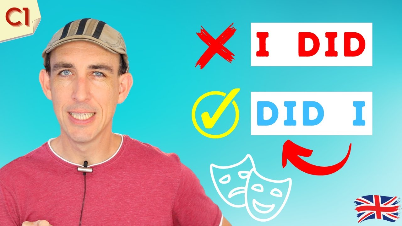 Use INVERSION To Speak English Expressively and Dramatically - YouTube