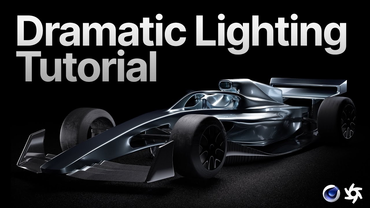 3D Dramatic Product Lighting Tutorial | Formula One | Cinema4D & Octane ...
