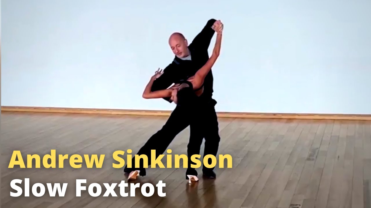 Andrew Sinkinson Dancing Foxtrot With Anastasia Milyutina 🤩 - YouTube