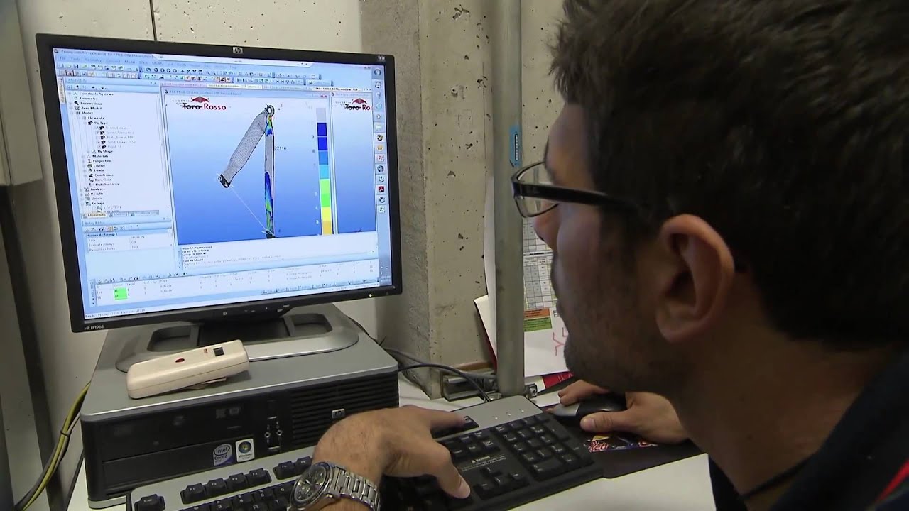 Toro Rosso's factory - YouTube