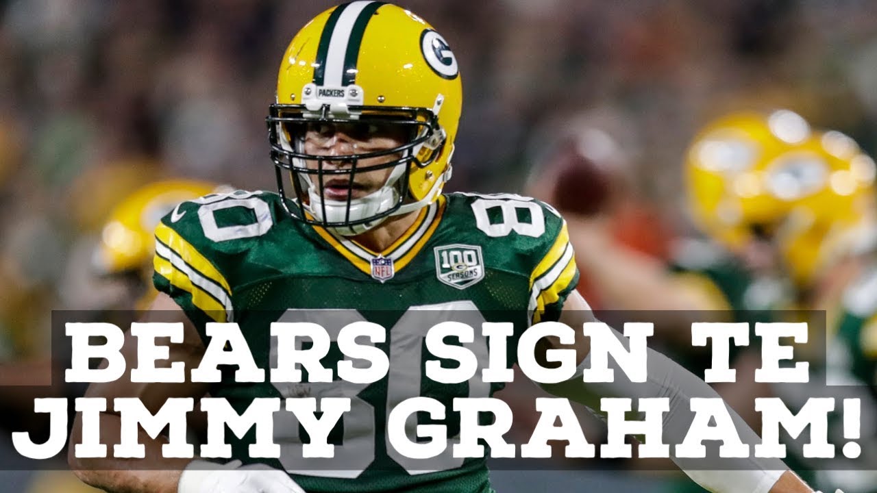 Chicago Bears Sign TE Jimmy Graham! - YouTube