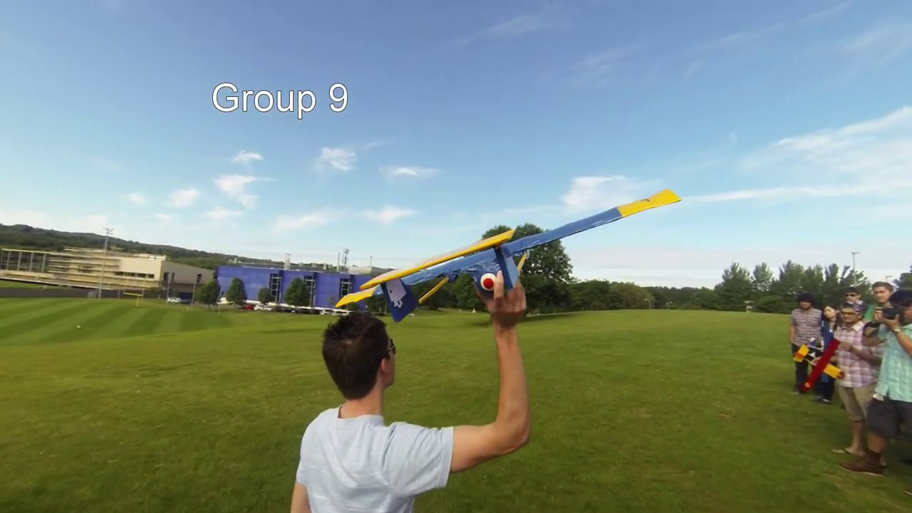 Loughborough University Glider Challenge - YouTube