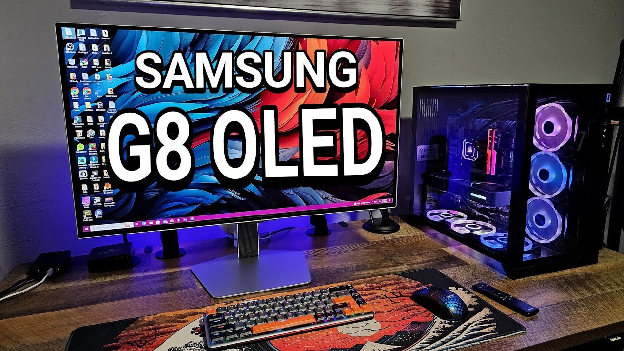 Samsung G80SD OLED Initial setup and First Impressions - YouTube