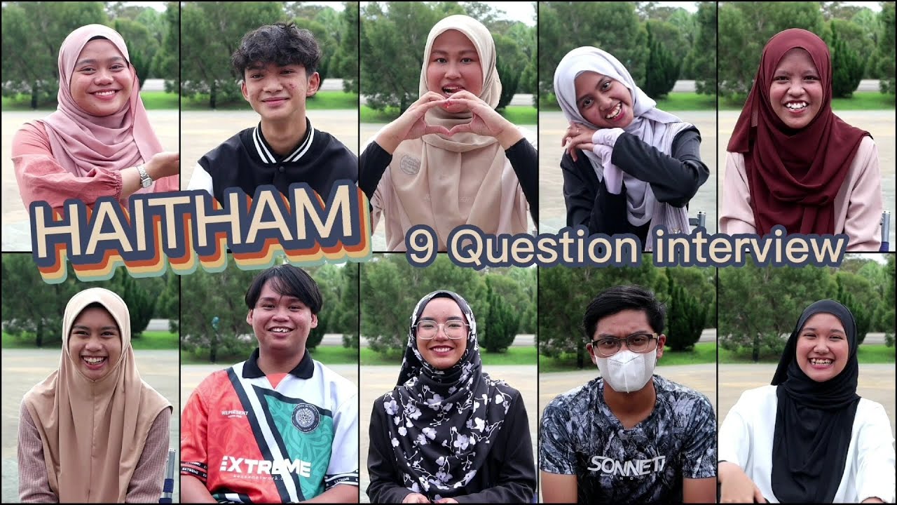 [GRAD VER] Haitham 9 Questions interview - YouTube