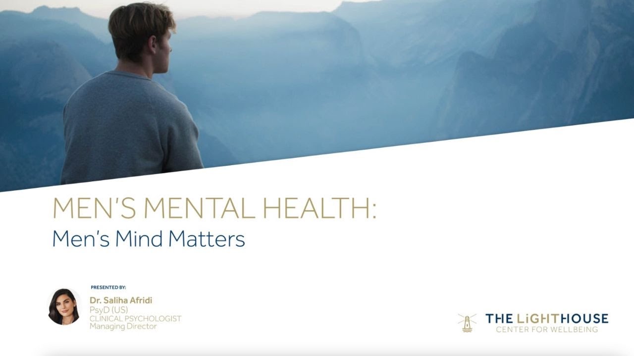 MEN'S MENTAL HEALTH: Men's Mind Matters - YouTube