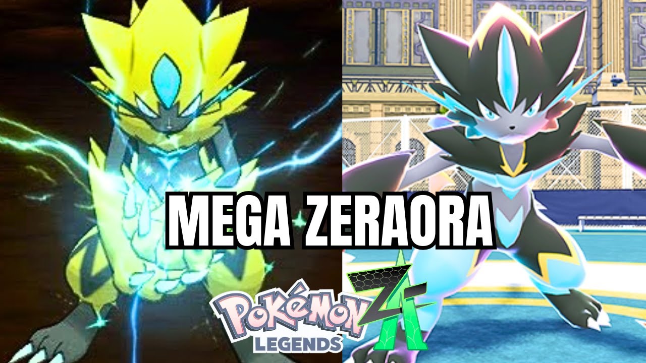 MEGA ZERAORA TRAILER BREAKDOWN IN POKEMON LEGENDS Z-A DLC - YouTube