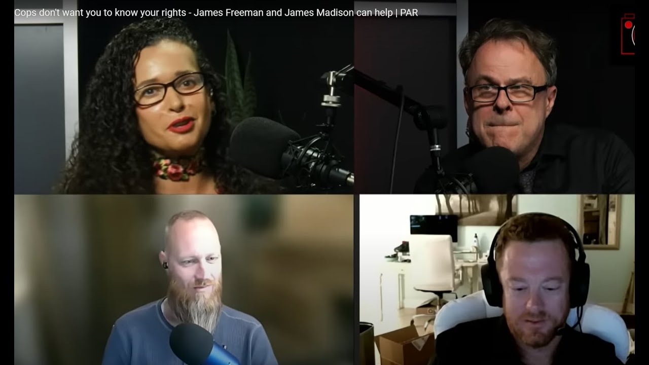 Part 3/4 LEARNING OUR RIGHTS WITH REAL NEWS NETWORK, JAMES MADDISON ...