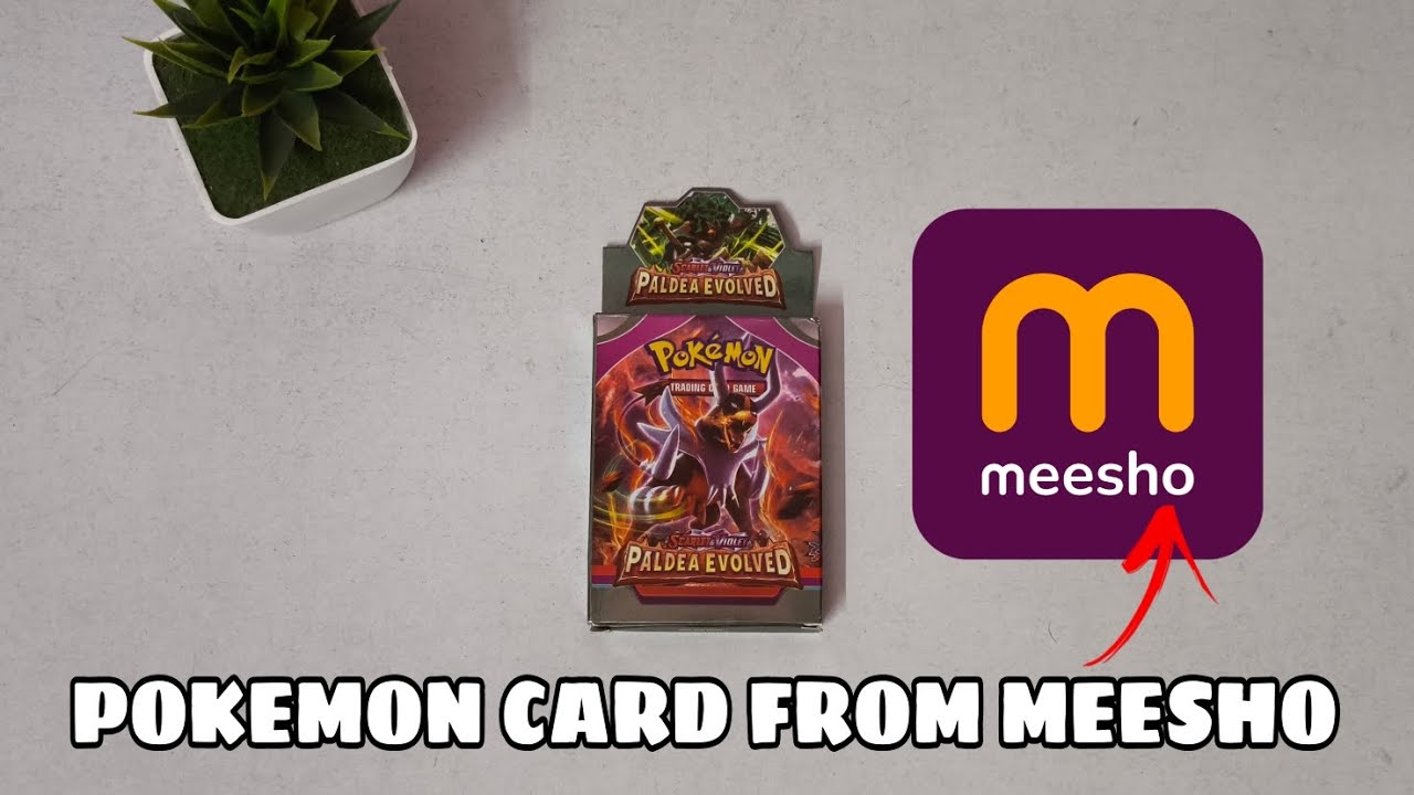 I Order Pokemon Cards From Meesho - india pokemon cards unboxing - YouTube
