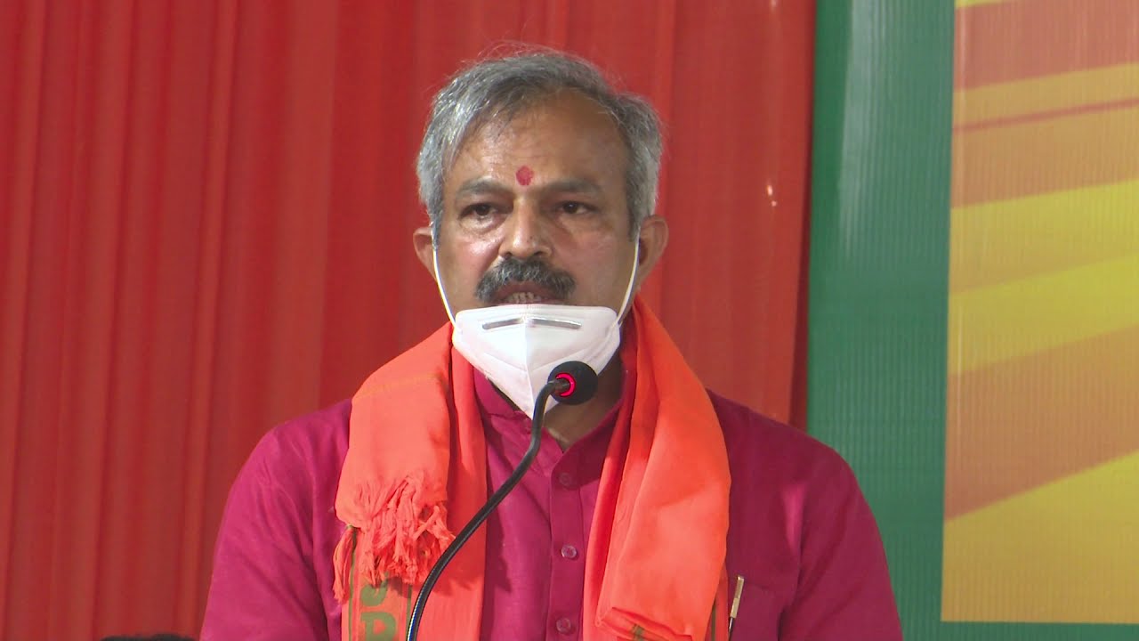 Adesh Gupta inaugural speech upon taking charge of Delhi BJP as new ...