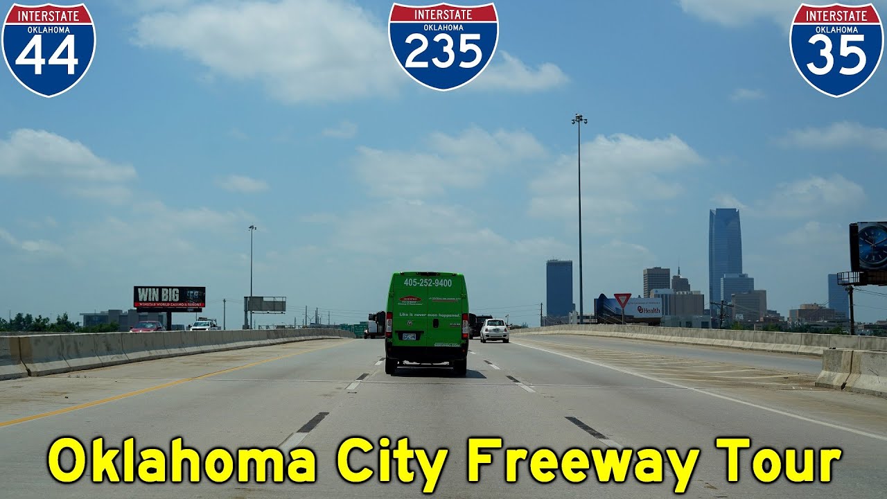 2K22 (EP 47) Oklahoma City Freeway Tour: I-44, I-235, & I-35 - YouTube