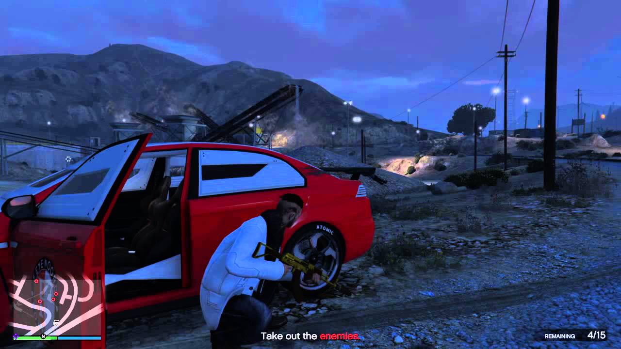 GTA 5 online :All gang attack location (33) - YouTube