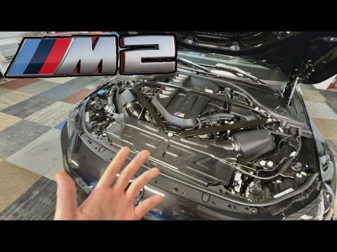 Installing the FIRST APPEARANCE MOD on my G87 M2!! - YouTube