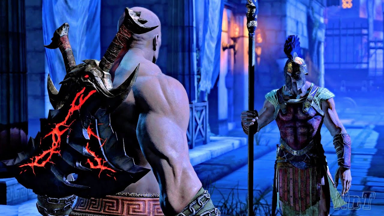 GOD OF WAR ASCENSION: General Kratos VS. Spartan Soldiers - YouTube