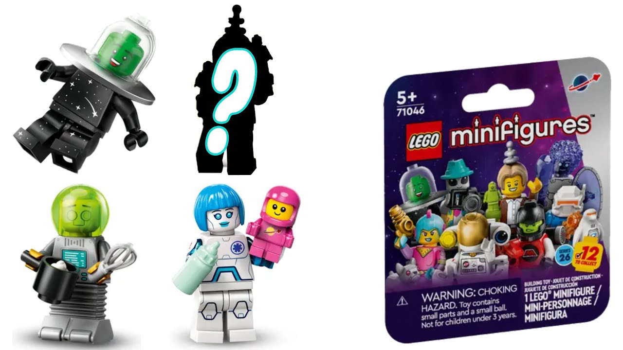 Lego Minifigure Set 26 - How to find rare Lego figures fast. - YouTube