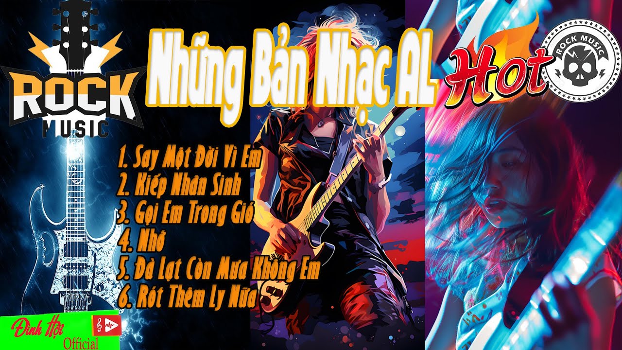 Những Bản Nhạc AL HÓT - 🎸 Rock Ballad Cover 🎸 Rock Remix - YouTube
