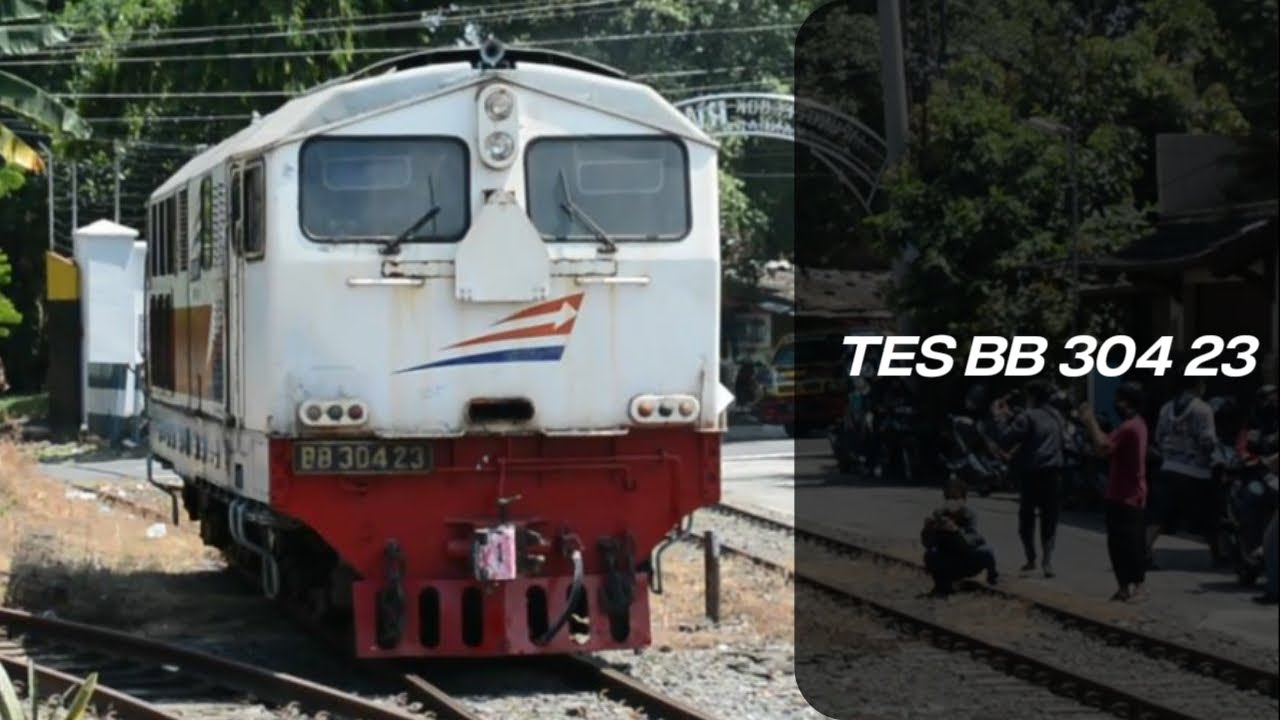 SEHAT KEMBALI | Lokomotif BB 304 84 11 (BB 304 23) SMC - YouTube