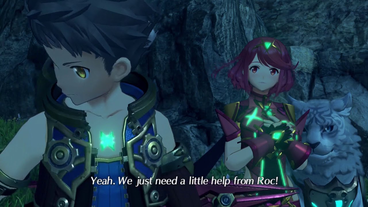 Rex Makes His Mind Up . Cutscene . Xenoblade Chronicles 2 . - YouTube