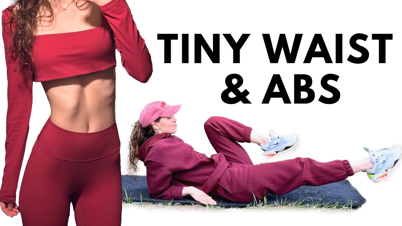 8MIN TINY WAIST & ABS WORKOUT// FLAT STOMACH AND SNATCHED WAIST ...