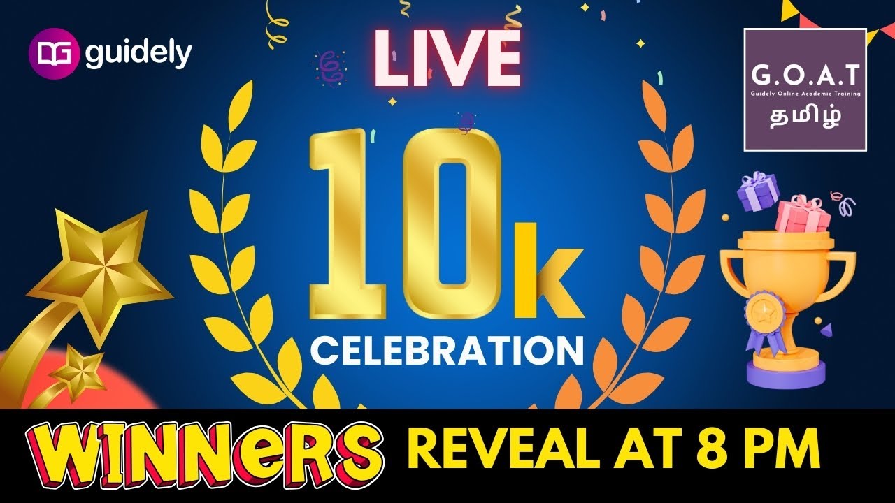 10k celebration Giveaway winners reveal announcement - Lucky Draw ...